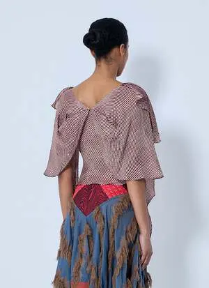 KIKO KOSTADINOV Plexus Blouse - Pink