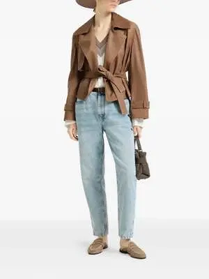 Brunello Cucinelli Baggy Tapered Jeans - Multicolor