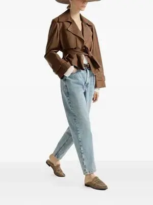 Brunello Cucinelli Baggy Tapered Jeans - Multicolor