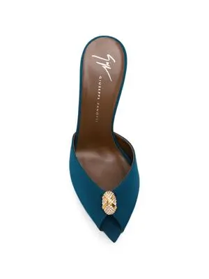 GIUSEPPE ZANOTTI Intriigo Leather Mules