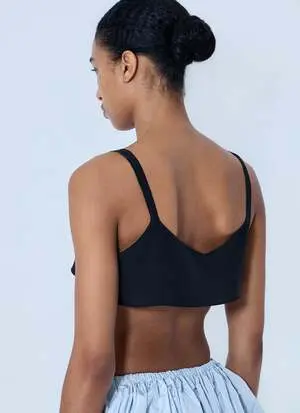 Prada Structured Bralette Top