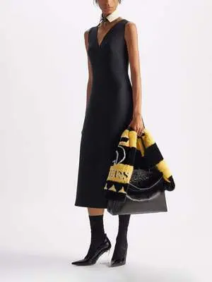 Fendi Silk Wool Dress