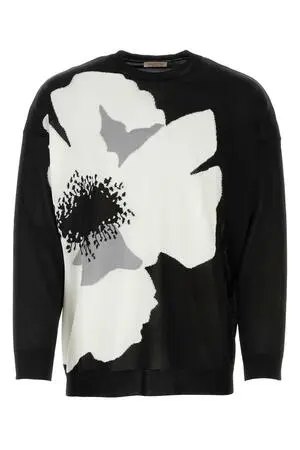 Valentino Garavani Viscose Sweater - Black