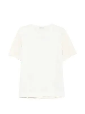 Dries Van Noten Perforated T-shirt - White