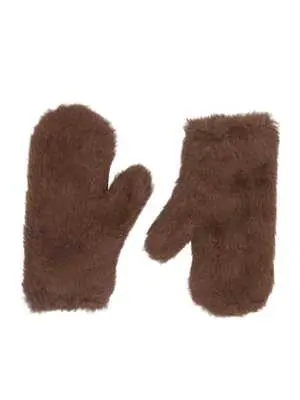 Max Mara Mxaombrato4 Gloves - Brown