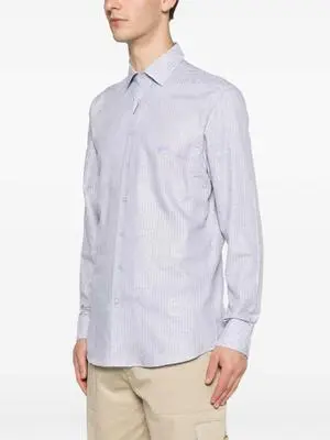 Etro Striped Shirt With Paisley Print