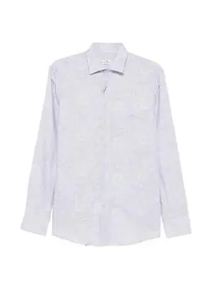 Etro Striped Shirt With Paisley Print - Multicolor