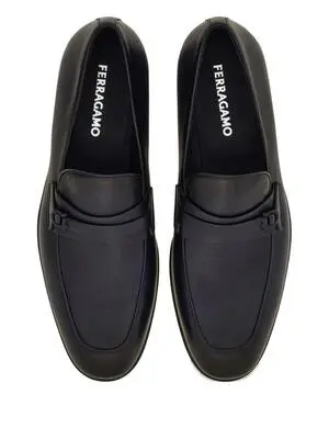 FERRAGAMO Desio Shaded Leather Loafers