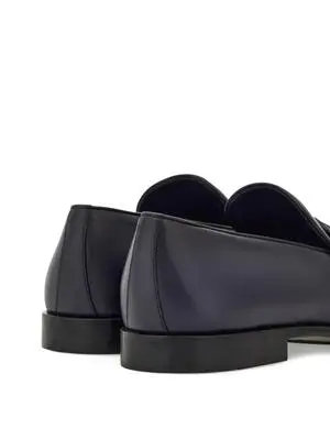 FERRAGAMO Desio Shaded Leather Loafers