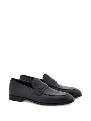 FERRAGAMO Desio Leather Loafers