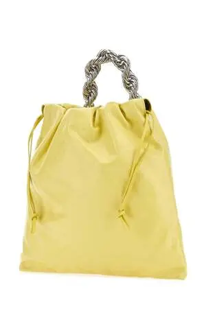 JIL SANDER Leather Bucket Bag