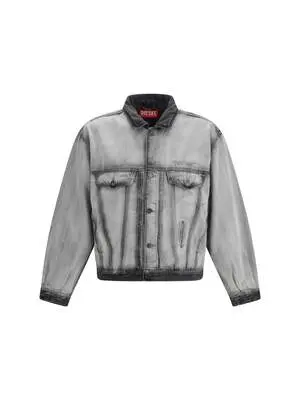 DIESEL® D-denver Denim Jacket - Gray