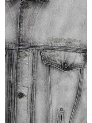 DIESEL® D-denver Denim Jacket - Gray