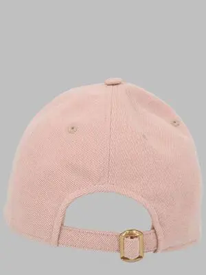 Chloé Logo Baseball Cap - Pink