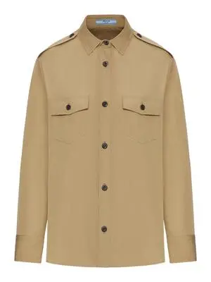 Prada Cotton Poplin Shirt - Multicolor