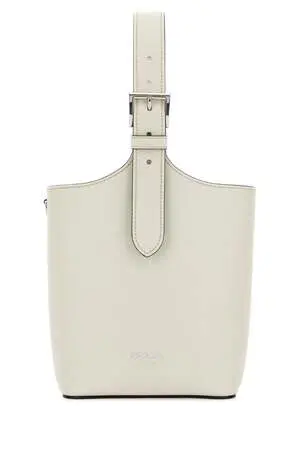 Prada Leather Shoulder Bag - White