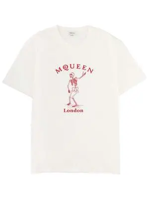Alexander McQueen T-shirt With Print - White