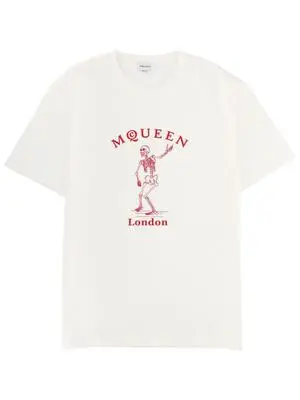 Alexander McQueen T-shirt With Print - White
