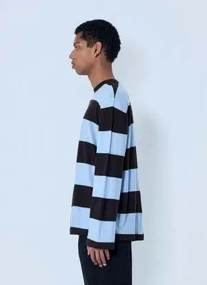 Bottega Veneta Striped Long Sleeve T-shirt