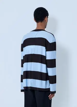 Bottega Veneta Striped Long Sleeve T-shirt