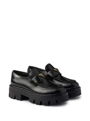 Prada Leather Loafers