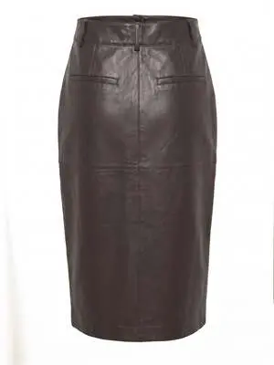 P.a.r.o.s.h Leather Skirt