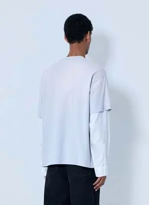 Acne Studios Layered Logo T-shirt