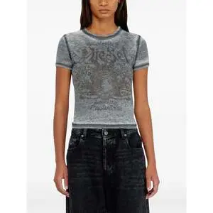 DIESEL® Grey Tops T-shirts & Jerseys
