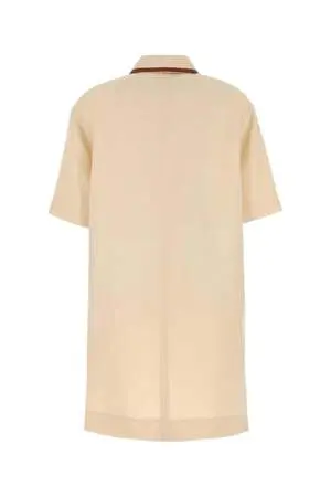 Gucci Sand Linen Mini Dress