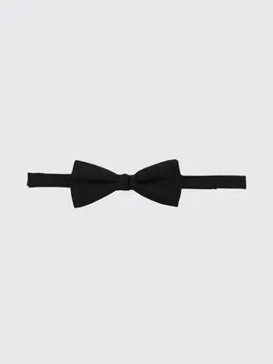 Saint Laurent Silk Bow Tie - Black