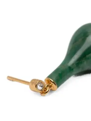 TOTEME Jade Drop Earrings