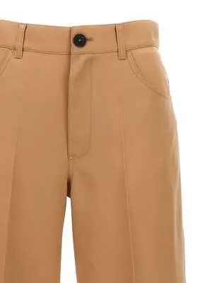 JIL SANDER Wool Gabardine Pants