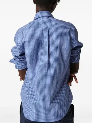 Miu Miu Checked Cotton Shirt