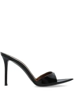 GIUSEPPE ZANOTTI Intriigo Leather Mules - Multicolor