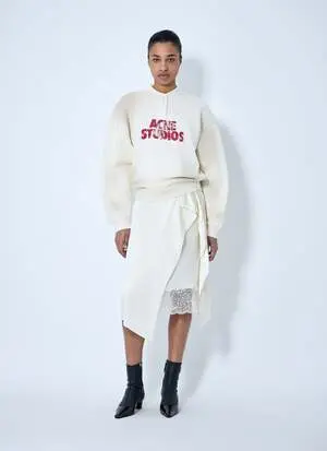 Acne Studios Logo Embroidered Sweatshirt