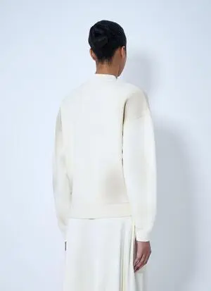 Acne Studios Logo Embroidered Sweatshirt - Multicolor