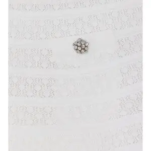 SELF-PORTRAIT Pointelle Knit Mini Skirt