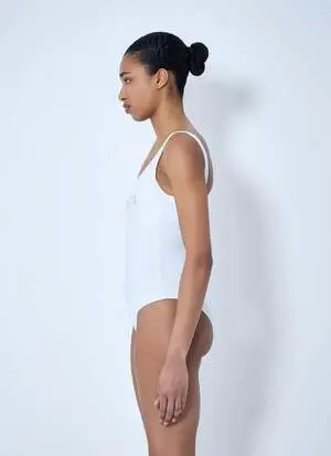 Max Mara Scoop Neck Swimsuit