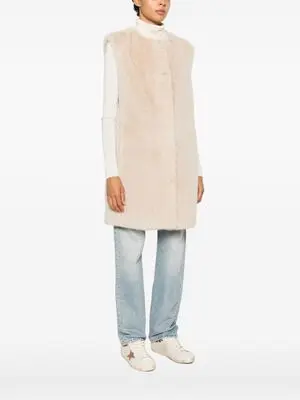 Herno Faux Fur Vest - Multicolor