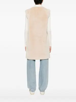 Herno Faux Fur Vest - Multicolor