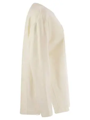 Max Mara Berma Silk And Cotton Sweatshirt