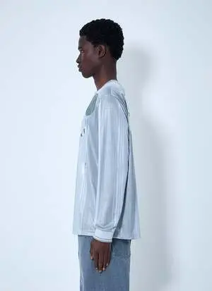 Acne Studios Embroidered Logo Long-sleeve Shirt