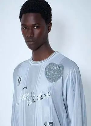 Acne Studios Embroidered Logo Long-sleeve Shirt