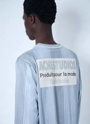 Acne Studios Embroidered Logo Long-sleeve Shirt