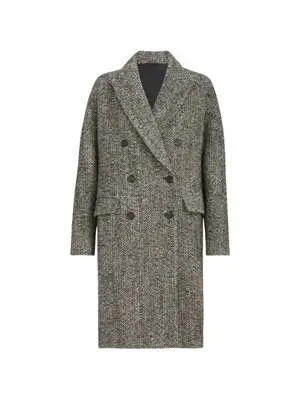 Brunello Cucinelli Overcoat - Multicolor