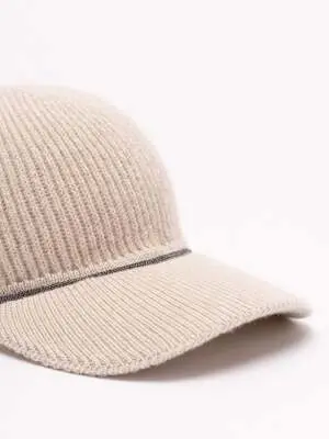 Brunello Cucinelli Cashmere Knitted Hat - Multicolor