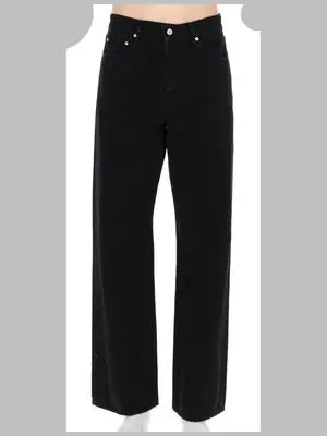 Jacquemus Straight Leg Jeans - Black