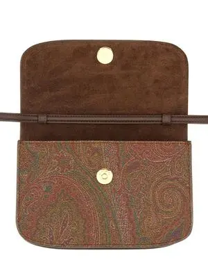 Etro Essential Small Cross Body Bag - Brown