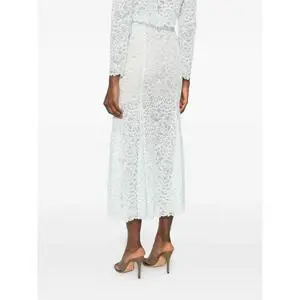 SELF-PORTRAIT Lace Fitted Skirt
