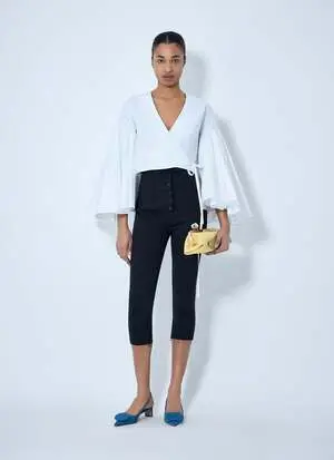 Jacquemus V-neck Wrap Blouse
